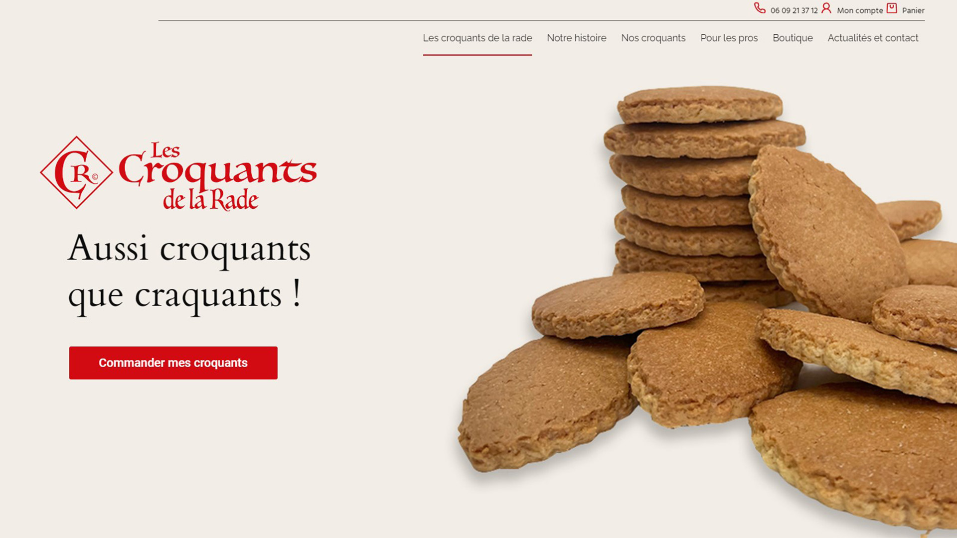 Les Croquants de la Rade : croquants Nice, biscuit local Menton